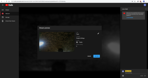 How to stream yourself to YouTube Live - PCAudioLabs