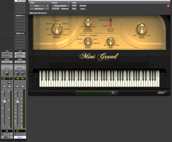 How to create and configure a MIDI track in Pro Tools
