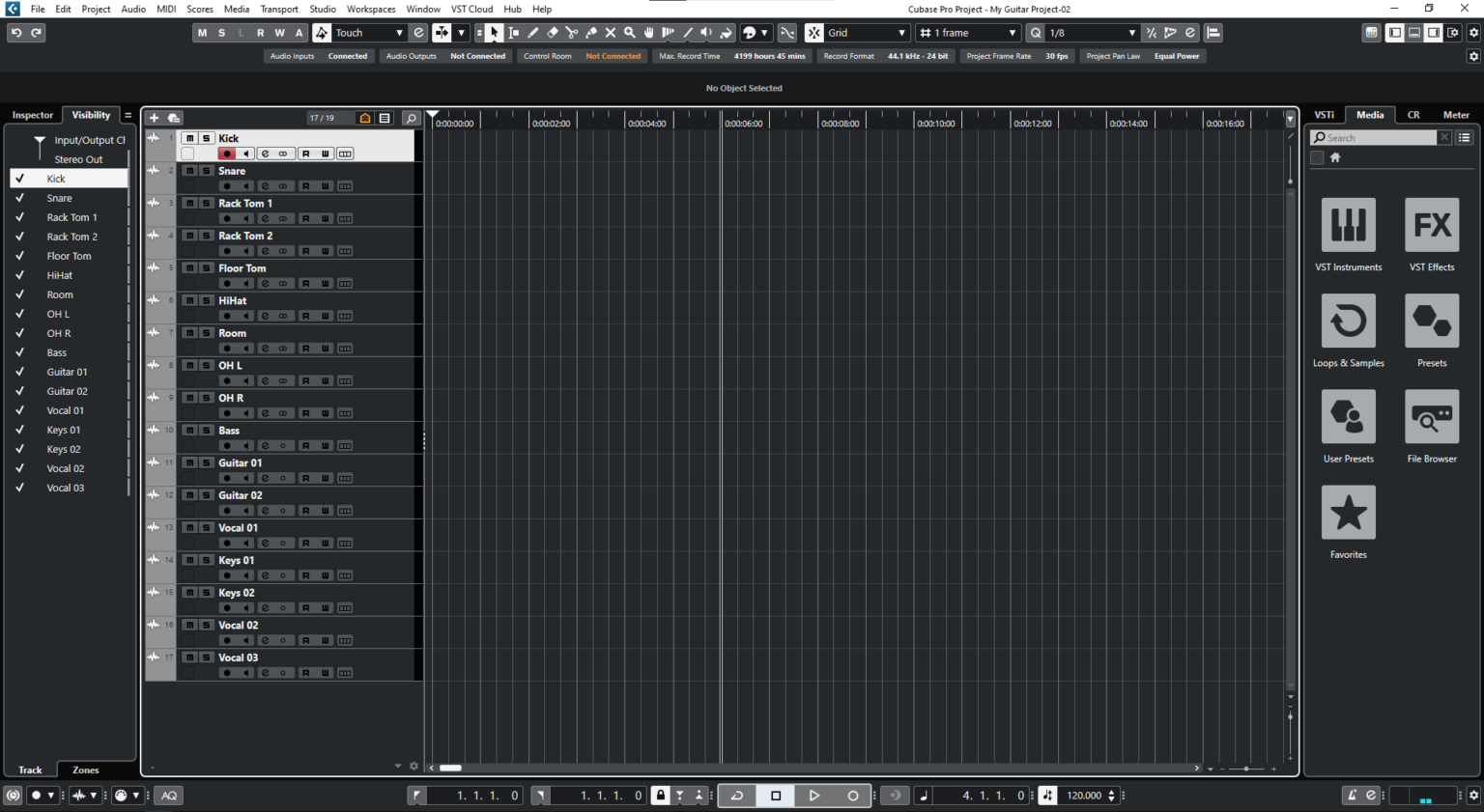 Color Coding in Cubase - Color Coding in Cubase help